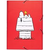 Grupo Erik A4 Folder - Snoopy Stationery | 3 Flap Document Folder 13.4 ...