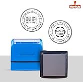 Pre-Inked Stamp – Custom Professional Rubber Stamp | Up to 5 Lines ...