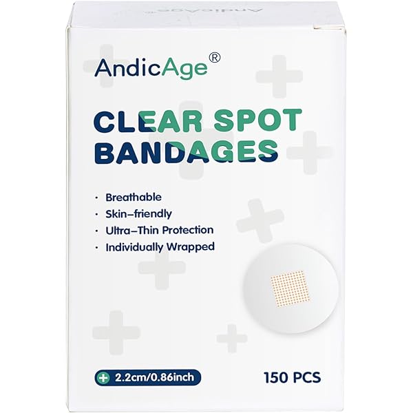 Small Incision Round Bandages 100 Count Funtery Adhesive Spot Bandages ...