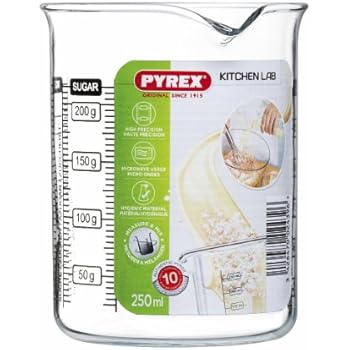 Glass Measuring Beaker Set | Low Form Beakers, Measuring Cups ...