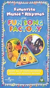 Favourite Music & Rhymes at the Fun Song Factory [VHS] : Amazon.co.uk ...