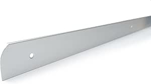 Kitchen WORKTOP Edging Trim Strip Aluminium END Cap Right 40MM : Amazon ...