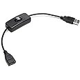Adafruit USB Cable with Switch : Amazon.co.uk: Computers & Accessories