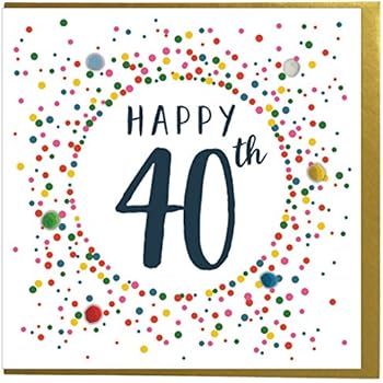 For A Special Niece On Your 40th Birthday Card: Amazon.co.uk: Office ...