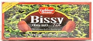 Caribbean Dreams Bissy (Kola Nut) Tea 48g: Amazon.co.uk: Grocery