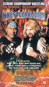 ECW - Wrestlepalooza 98 [VHS] : Ecw Wrestling: Amazon.co.uk: DVD & Blu-ray