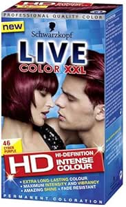 Schwarzkopf LIVE Color XXL 46 Cyber Purple: Amazon.co.uk: Beauty