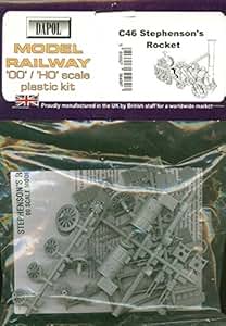 Dapol Model Railway Stephensons Rocket Plastic Kit - OO Scale 1/76 ...