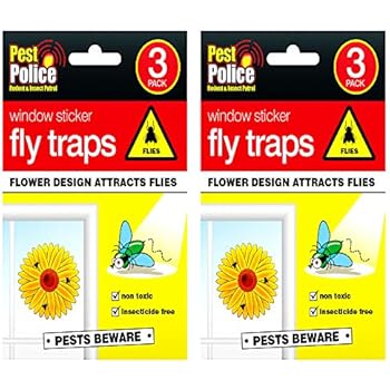 Vapona Sunflower Fly Killer Window Sticker 85274: Amazon.co.uk: Health ...