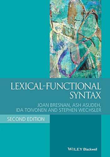 Buy Lexical-Functional Syntax (Blackwell Textbooks in Linguistics) Book ...