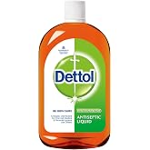 Dettol Antiseptic Liquid for First Aid , Surface Disinfection and ...