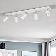 Gr4tec 5 Way LED Ceiling Light Fitting White, Spot Light Ceiling ...