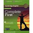 Complete first second edition. Student's book without answers with CD ...