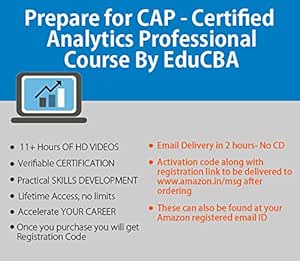 Prepare for CAP - Certified Analytics Professional Course By EduCBA ...