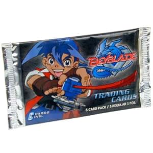 Beyblade Trading Cards 6 Card Booster Pack: Amazon.co.uk: Toys & Games
