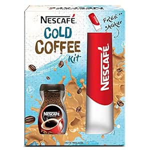 Nescafe Classic Jar, 50g with Free Shaker (Red/Blue): Amazon.in ...
