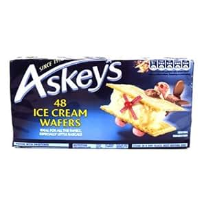 Askeys Ice Cream Wafers x 48 150g: Amazon.co.uk: Grocery