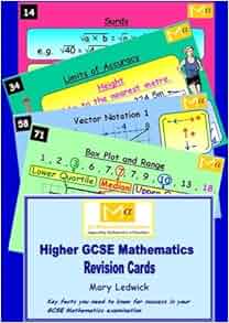 Higher GCSE Mathematics Revision Cards: Amazon.co.uk: Mary Ledwick ...