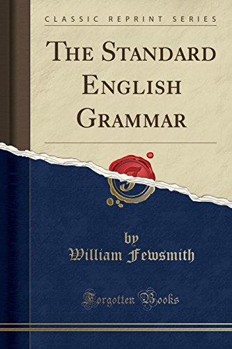 The Standard English Grammar (Classic Reprint) – Get Books at best prices