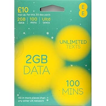 EE Pay as You Go SIM Card with £5 Credit: Amazon.co.uk: Electronics