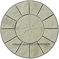 1.2M New Compass Paving Stone Kit Garden Patio Feature set : Amazon.co ...