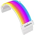 Sirlyr RGB PSU Cables,ARGB Motherboard Power Supply Cable,24 Pin ...