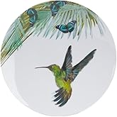 Monsoon Home Hummingbird Melamine Dinner Plate, Blue : Amazon.co.uk ...