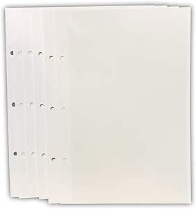 Arpan Self Adhesive 20 Sheets/40 Sides Refill For Ring Binder Photo ...