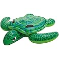 Intex Lil' Sea Turtle Ride On 1.50m x 1.27m Swimming Pool Beach Toy ...