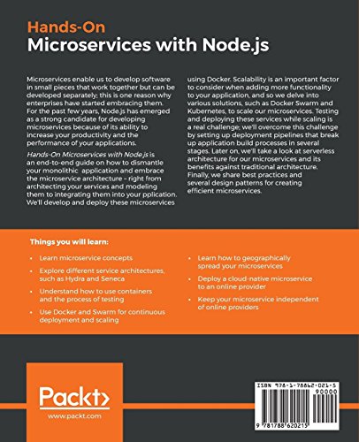 Hands-On Microservices with Node.js: Build, test, and deploy robust ...