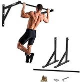 The Cube Club Foldable Wall Mount Pull up Bar Multifunctional Strength ...