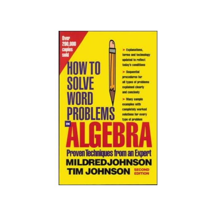 Buy How To Solve Word Problems In Algebra McGraw Hill Study Guide Buy How To Solve Word Problems In Algebra McGraw Hill Study Guide