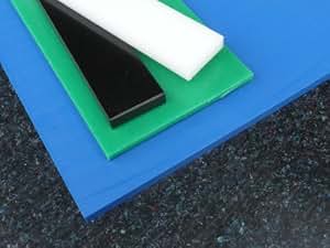 Platte aus PE-HD, 1000 x 495 x 10 mm schwarz Zuschnitt PE alt-intech ...