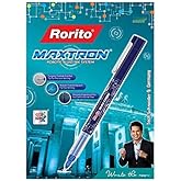Rorito Maxtron Robotic Fluid Ink System Pen (Black, Pack Of 5 Pens ...