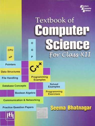 Textbook of Computer Science: For Class XII- Buy Online in India at ...