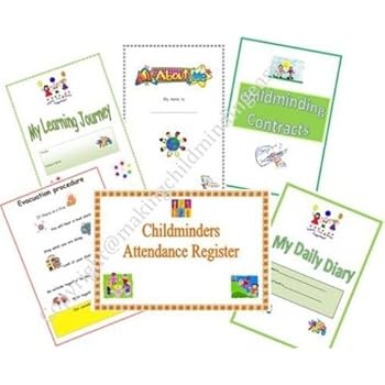 Childminder attendance register: Amazon.co.uk: Office Products