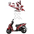 Grayfixx Deadpool Edition Full Body Sticker for Ntorq 125 | Made in ...