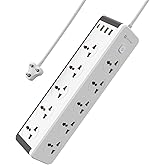 Portronics Power Plate 4 Extension Board with 4 Universal Sockets, USB ...