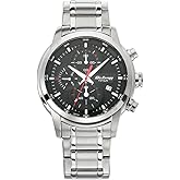 Titan Octane Quartz Chronograph Black Dial Stainless Steel Strap Watch ...