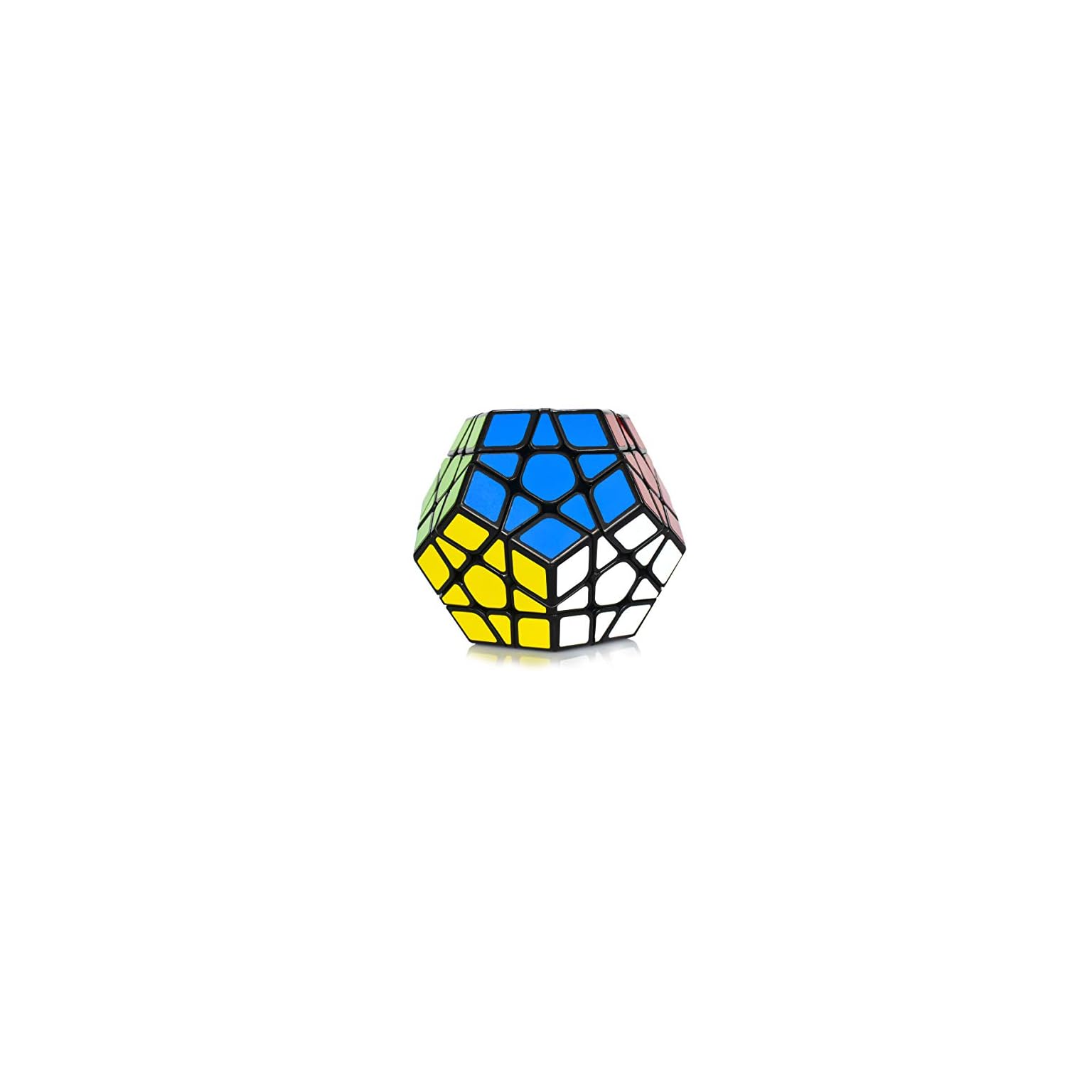 Maomaoyu Megaminx 3x5 Dodecaedro Speed Cube Cubo Magico（Negro） - Tienda ...