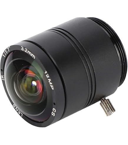 Mm Explained 16mm 3MP CCTV Fixed Lens - CS-Mount Surveillance Camera ...