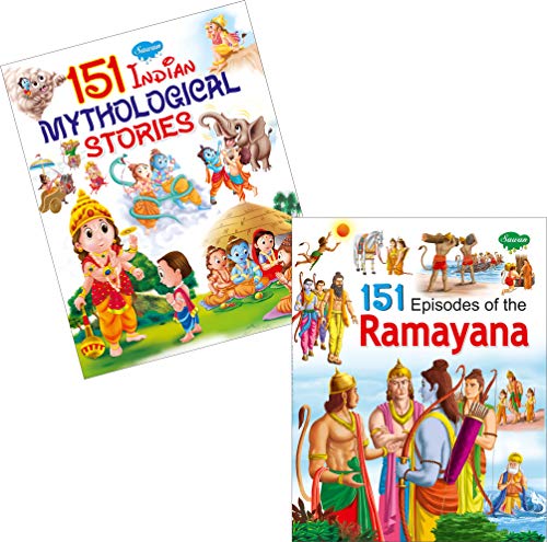 Buy Sawan Set of 2 story books 151 series (India Mythological ...