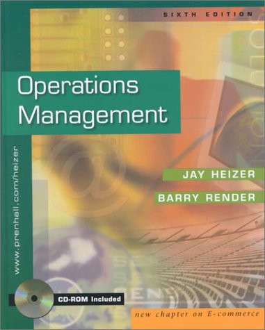 Operations Management : Heizer, Jay, Render, Barry: Amazon.in: Books