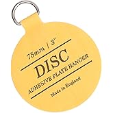 WINSOME Disc Plate Hangers for Walls - Strong Invisible Plate Holder ...