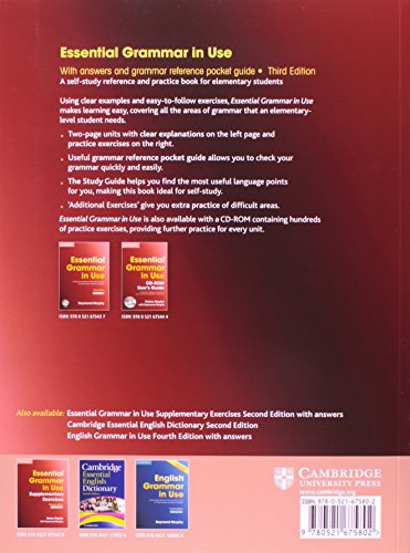 Essential Grammar in Use with Answers: A Self-Study Reference and ...