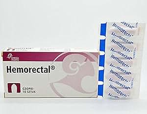 HEMORECTAL 10 suppositoires - anti-hémorroïdes pour soulagement de la ...