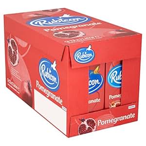 Rubicon Still Pomegranate Juice Drink Cartons, 1L - Pack of 12: Amazon ...