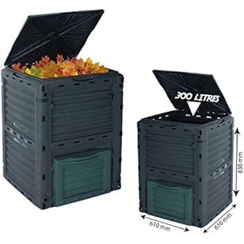 Blackwall 330 litre Black Compost Converter: Amazon.co.uk: Garden ...