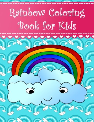 Buy Rainbow Coloring Book for Kids: Big, simple and easy Rainbow ...