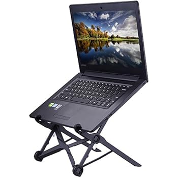 AmazonBasics Ventilated Adjustable Laptop Stand: Amazon.co.uk ...